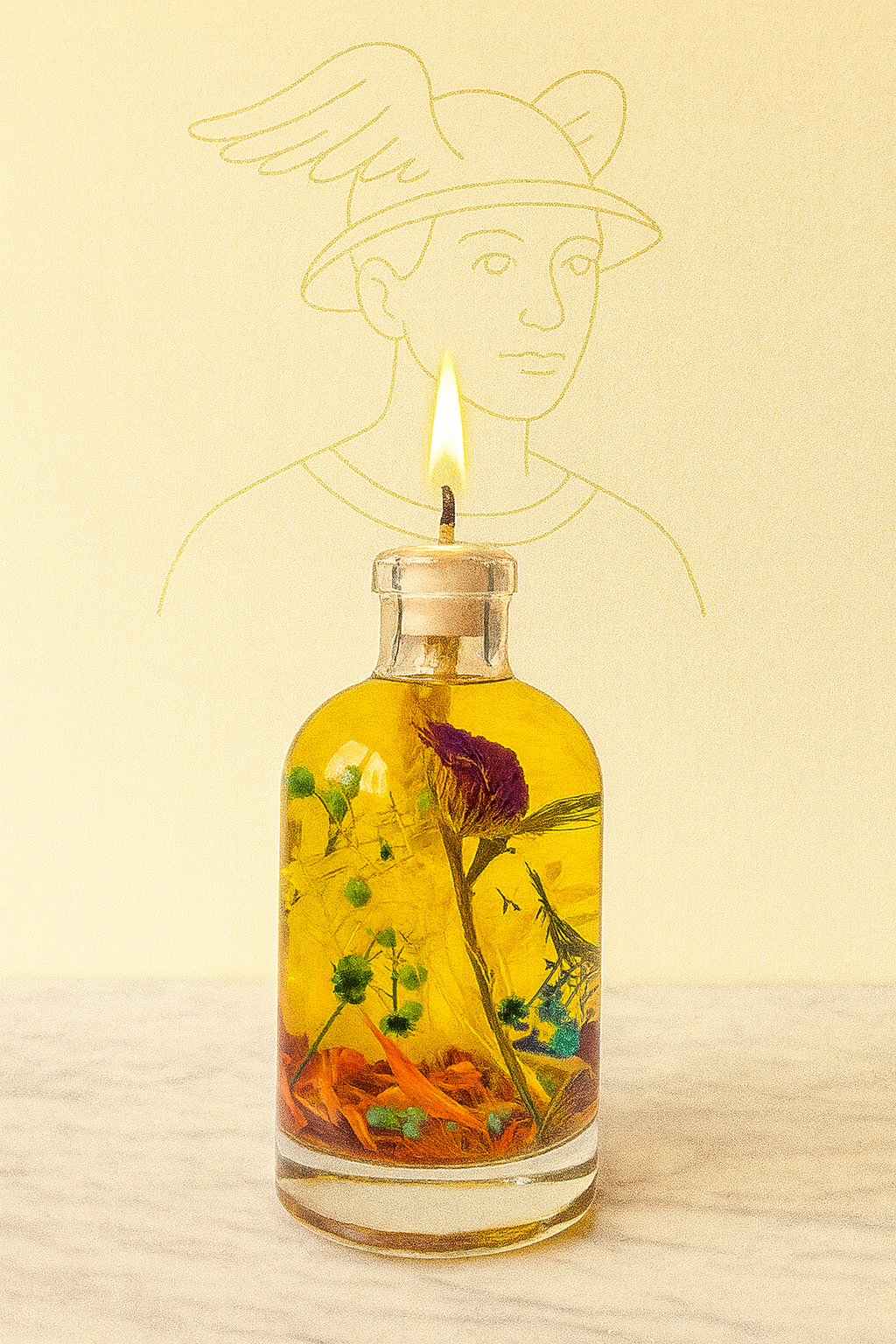 Hermes - Oil Candle – Moon Water Apothecary
